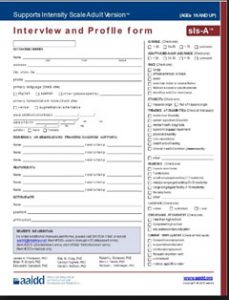 Developmental Disabilities Division (DDD)Supports Intensity Scale ...
