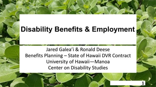 Employment First - Developmental Disabilities Division (DDD)