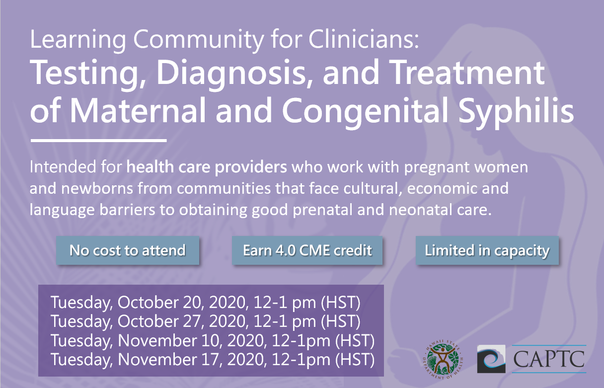 Harm Reduction Services Branch | Syphilis Learning Community